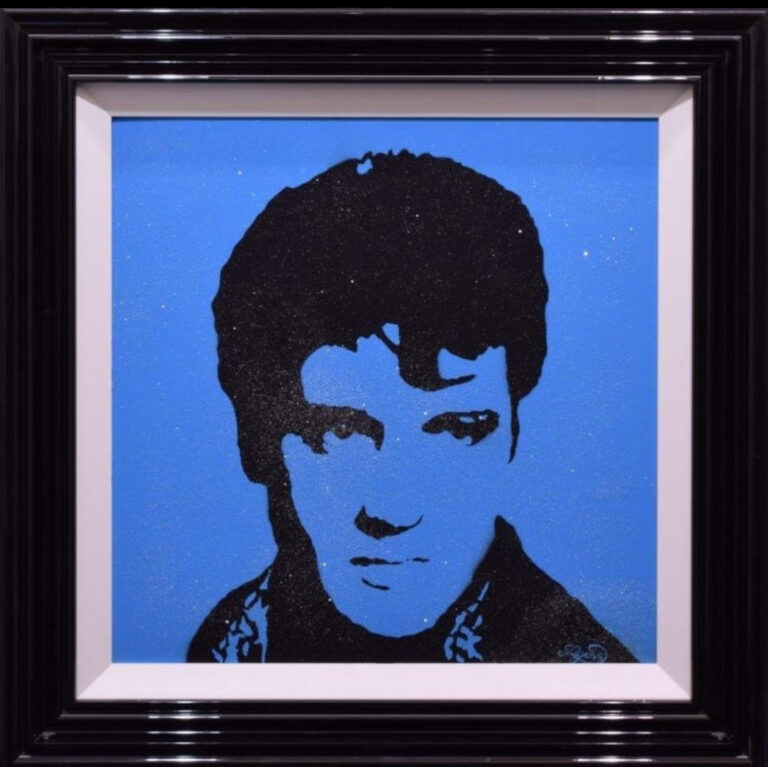 ELVIS PRESLEY BLUE - KERRY ANN LYONS